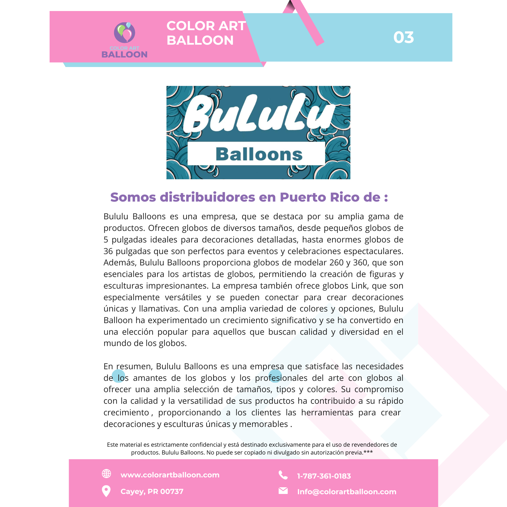 Bululu – Color Art Balloon